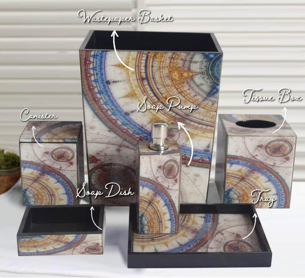 Compass Rose Bath Set – Asia Hand